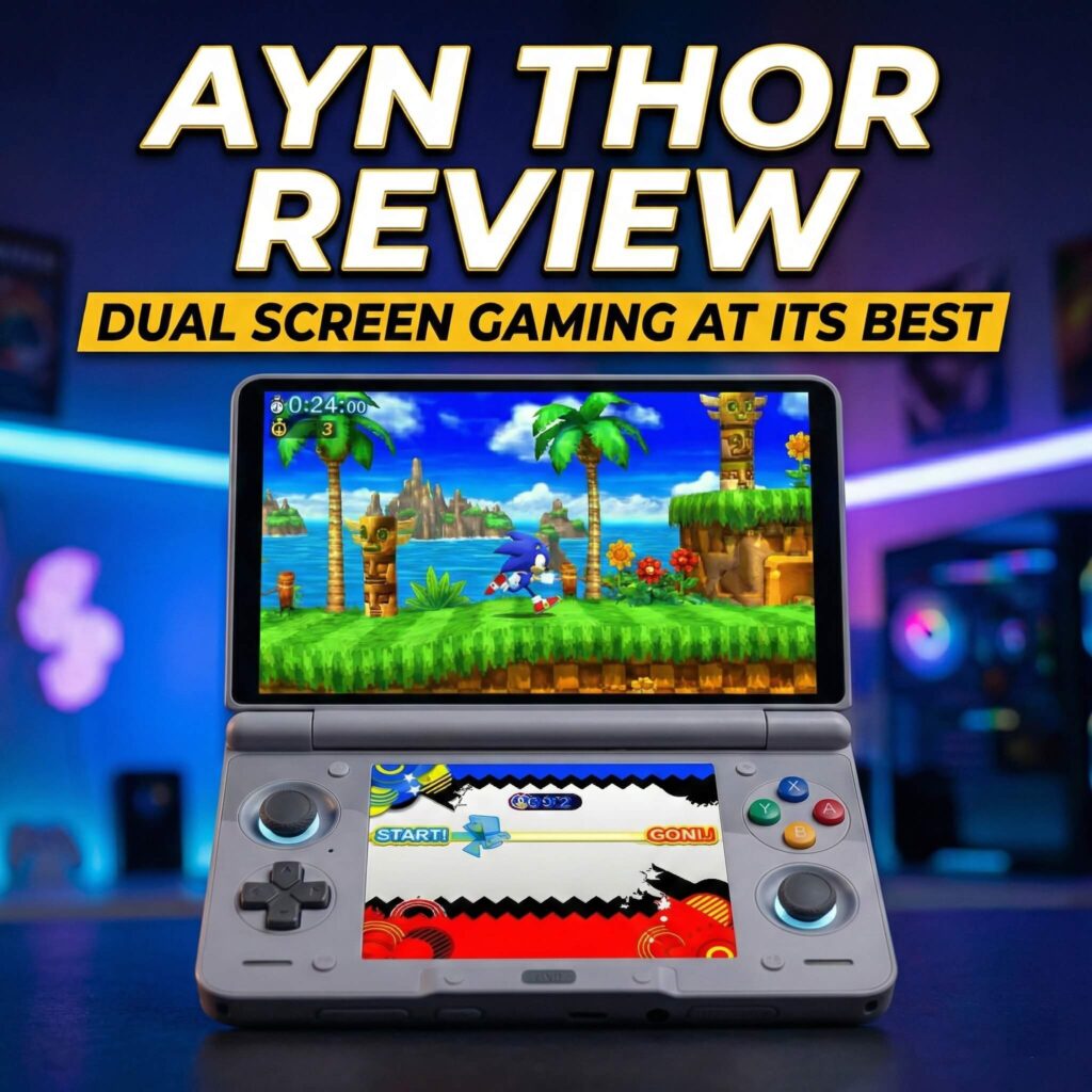 🎮 AYN Thor: portátil para juegos con Android y doble pantalla AMOLED